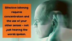 Importance of Listening Skills | Effective Listening